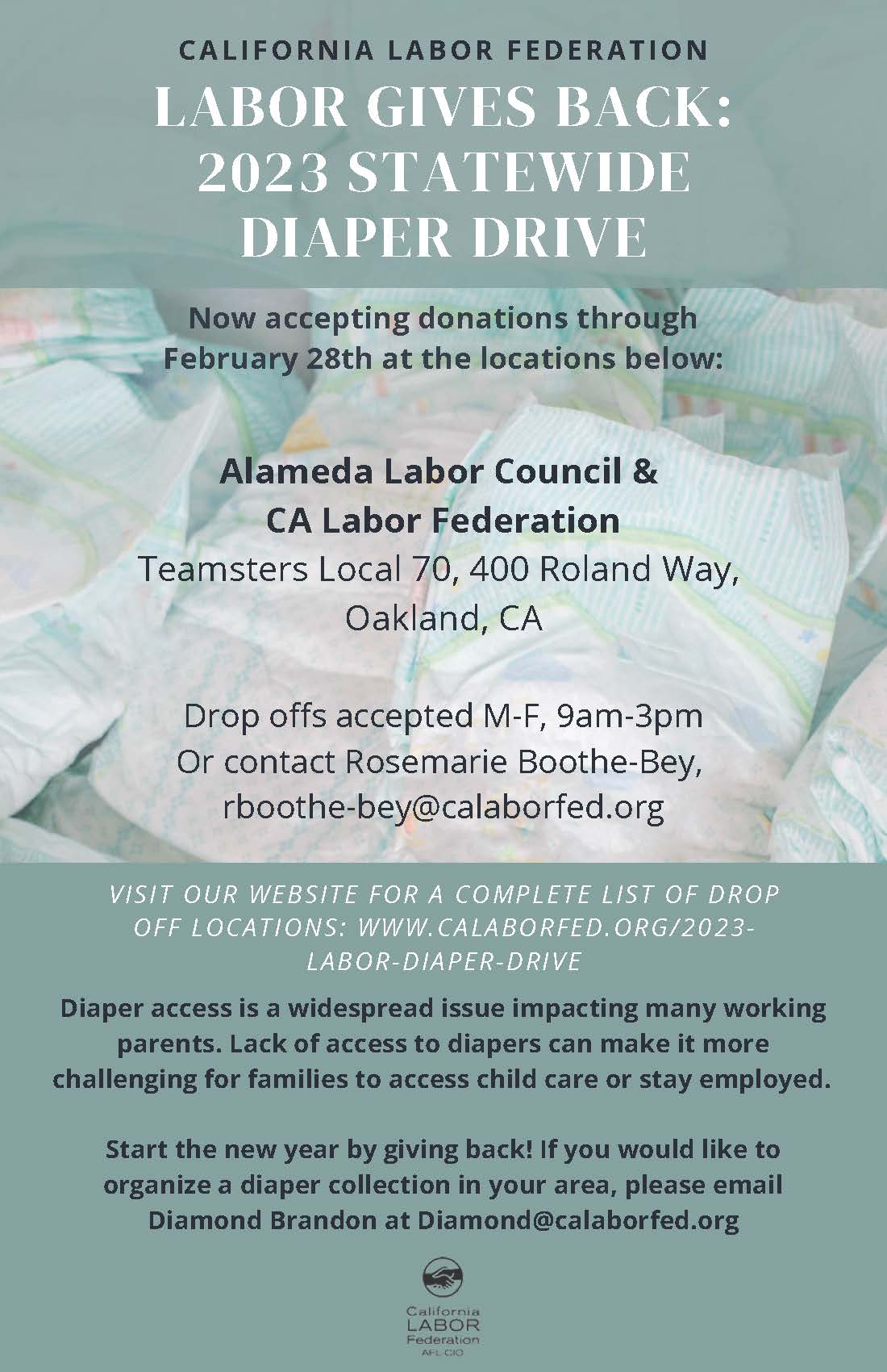 Labor Gives Back! – DC16 UNION