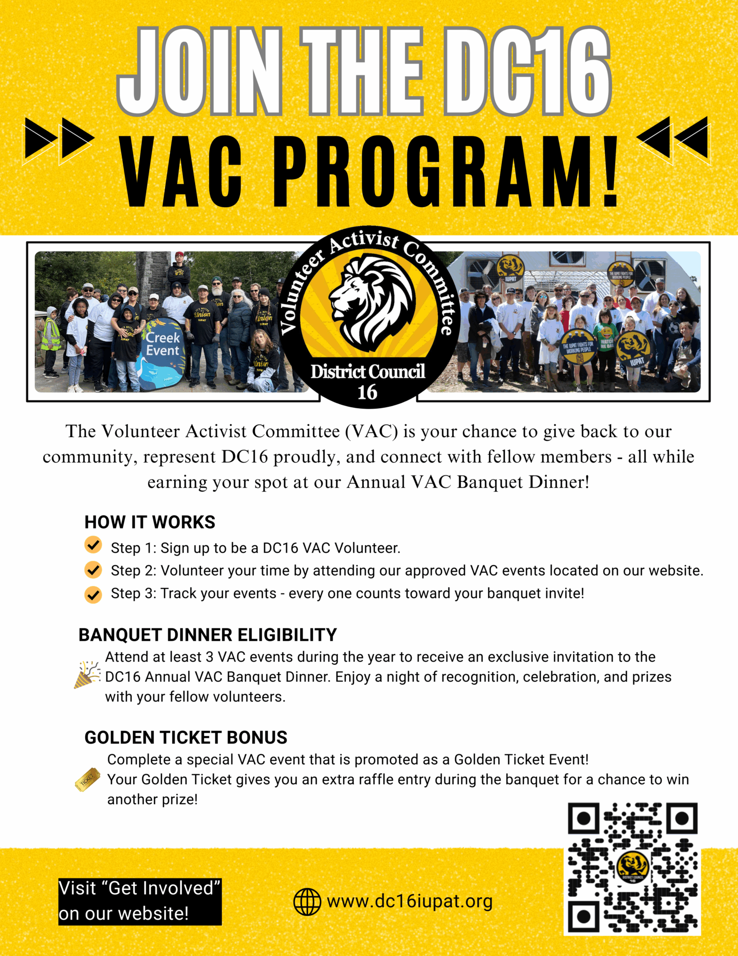 DC16 VAC Program: Building Stronger Communities, Stronger Members ...